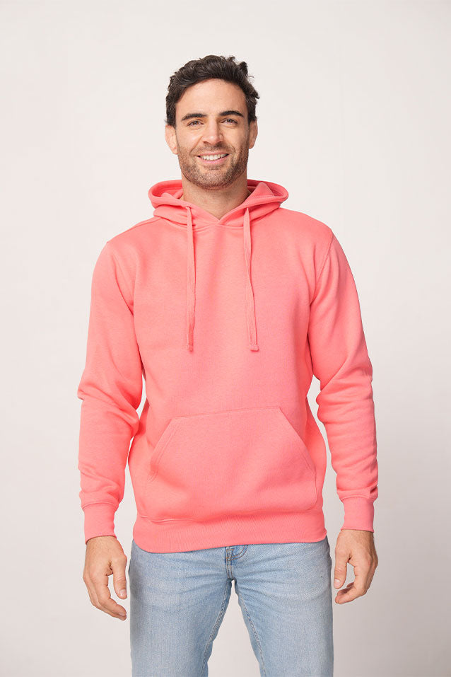 Coral Pink Cozy Hoodie – Wear Static